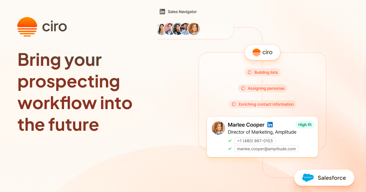 Ciro Autopilot - your AI prospecting assistant